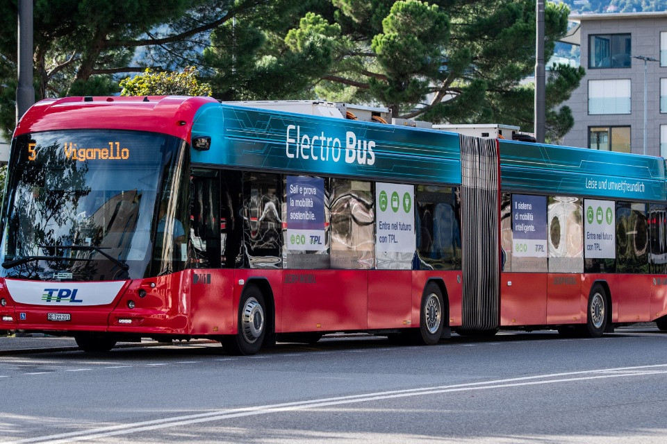Ecco la prima linea di bus completamente elettrificata