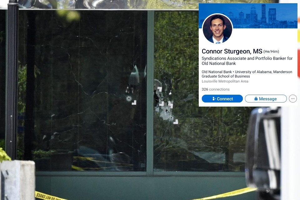 Chi è Connor Sturgeon, il killer di Louisville licenziato dalla banca