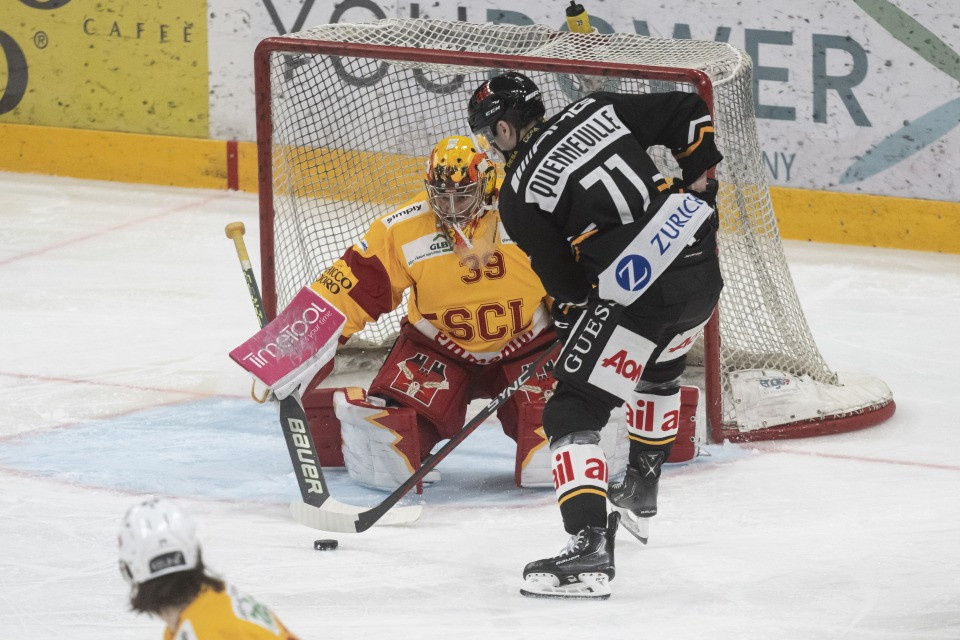 John Quenneville del Lugano salta una partita