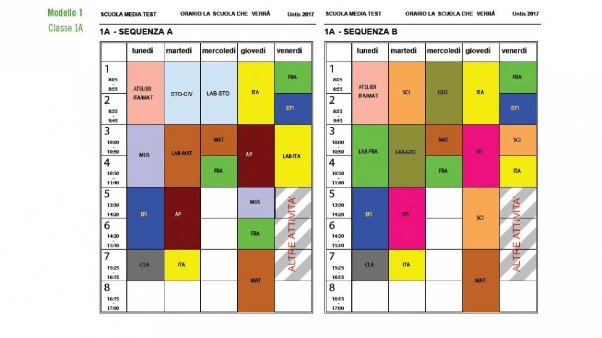 Scuola, prendono forma gli orari del futuro
