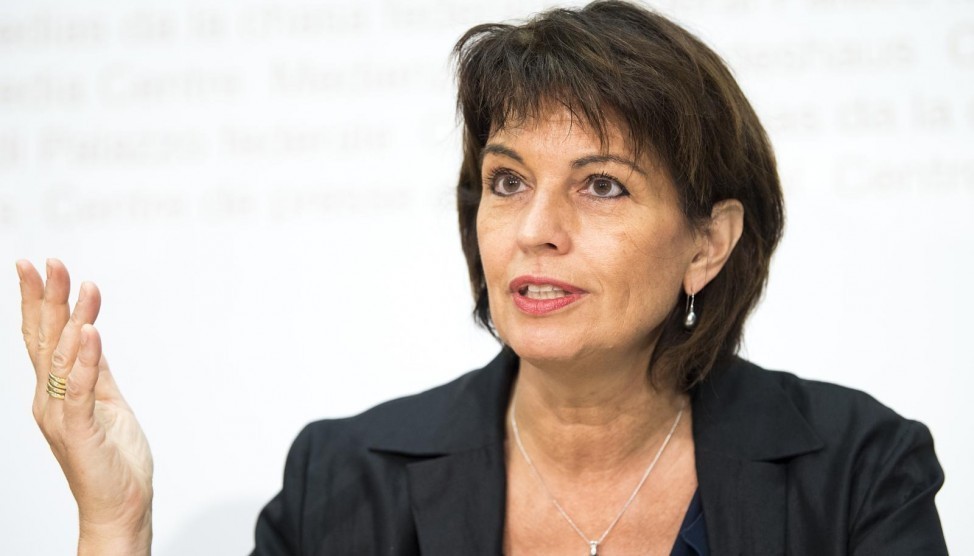 Leuthard: “Ci vuole un mondo sicuro"