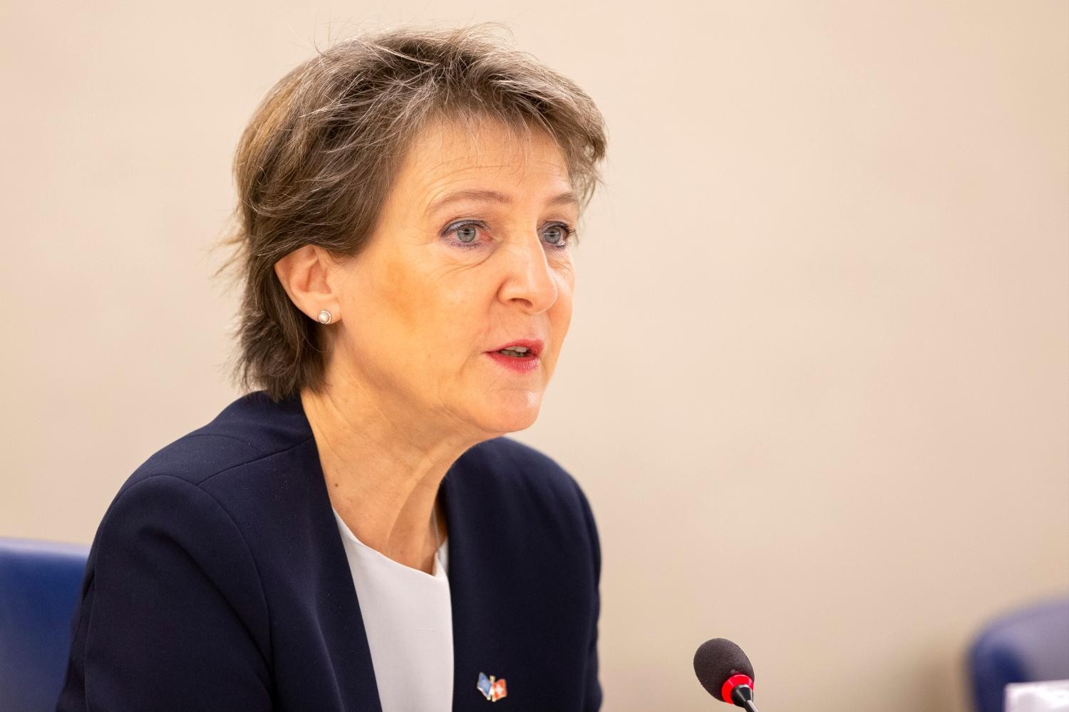 Sommaruga arrives in Locarno on the eve of opening the Monte Ceneri ...