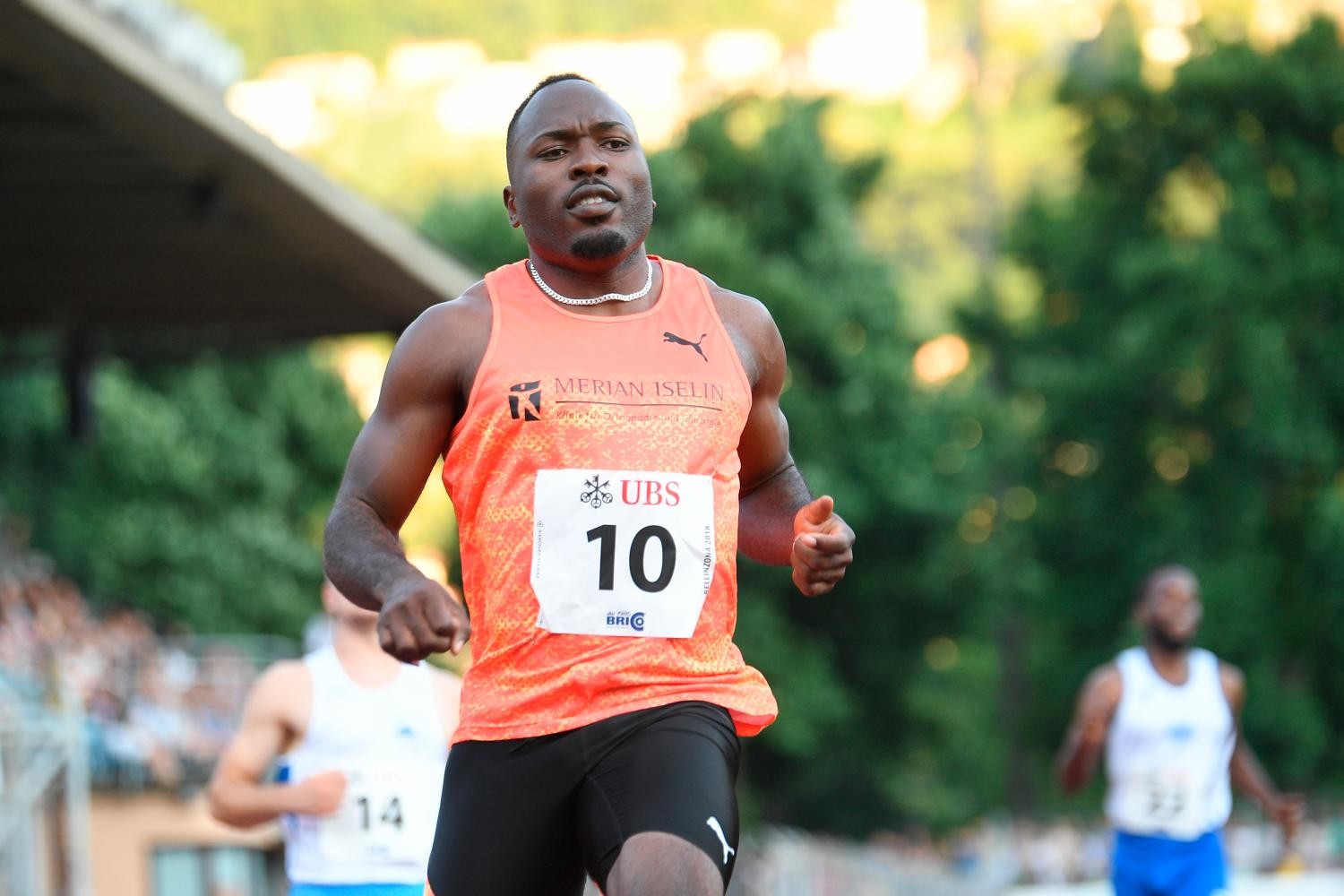 Alex Wilson batte il record europeo sui 100 metri