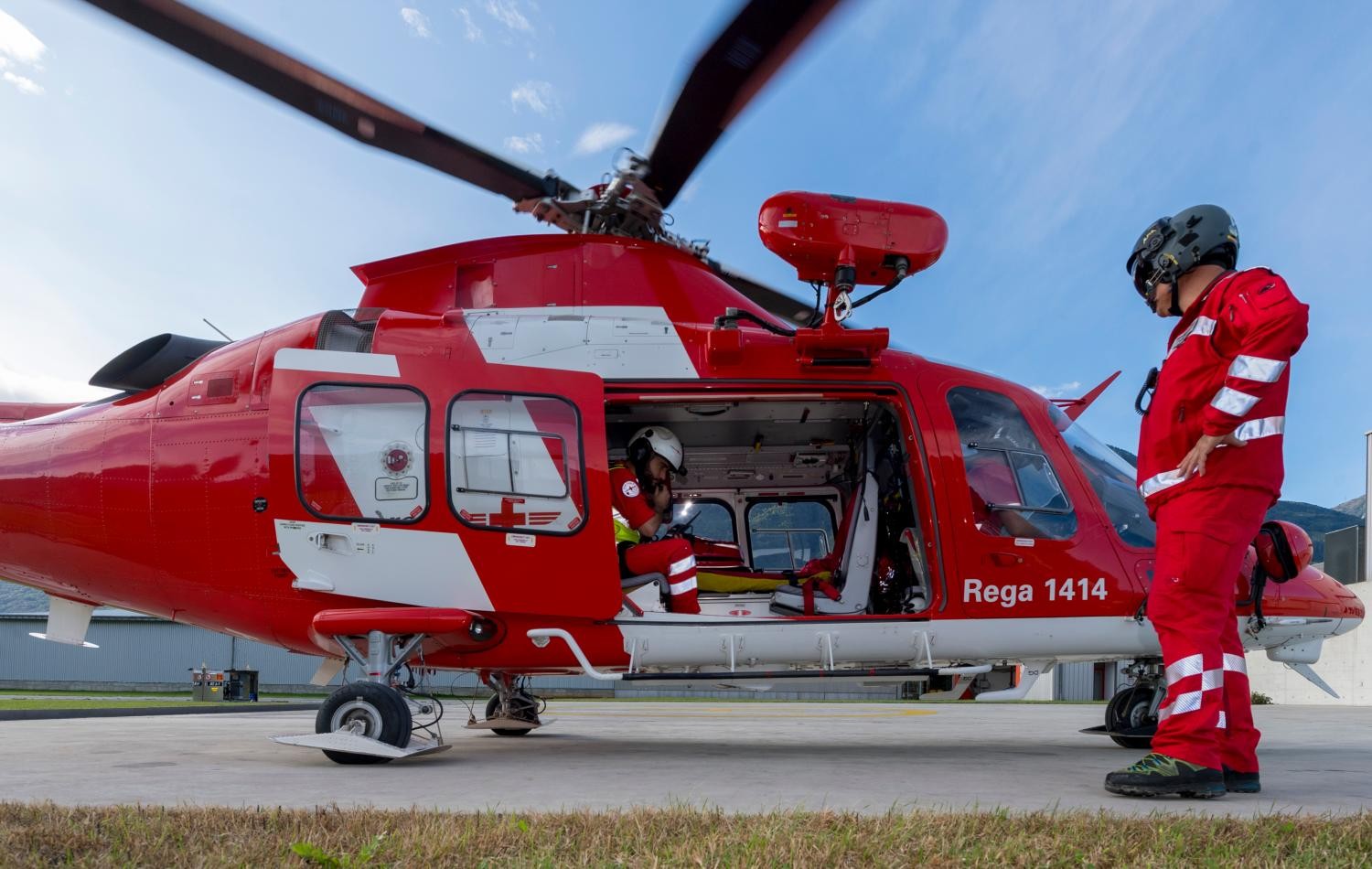 Per le feste la Rega ha volato 110 volte