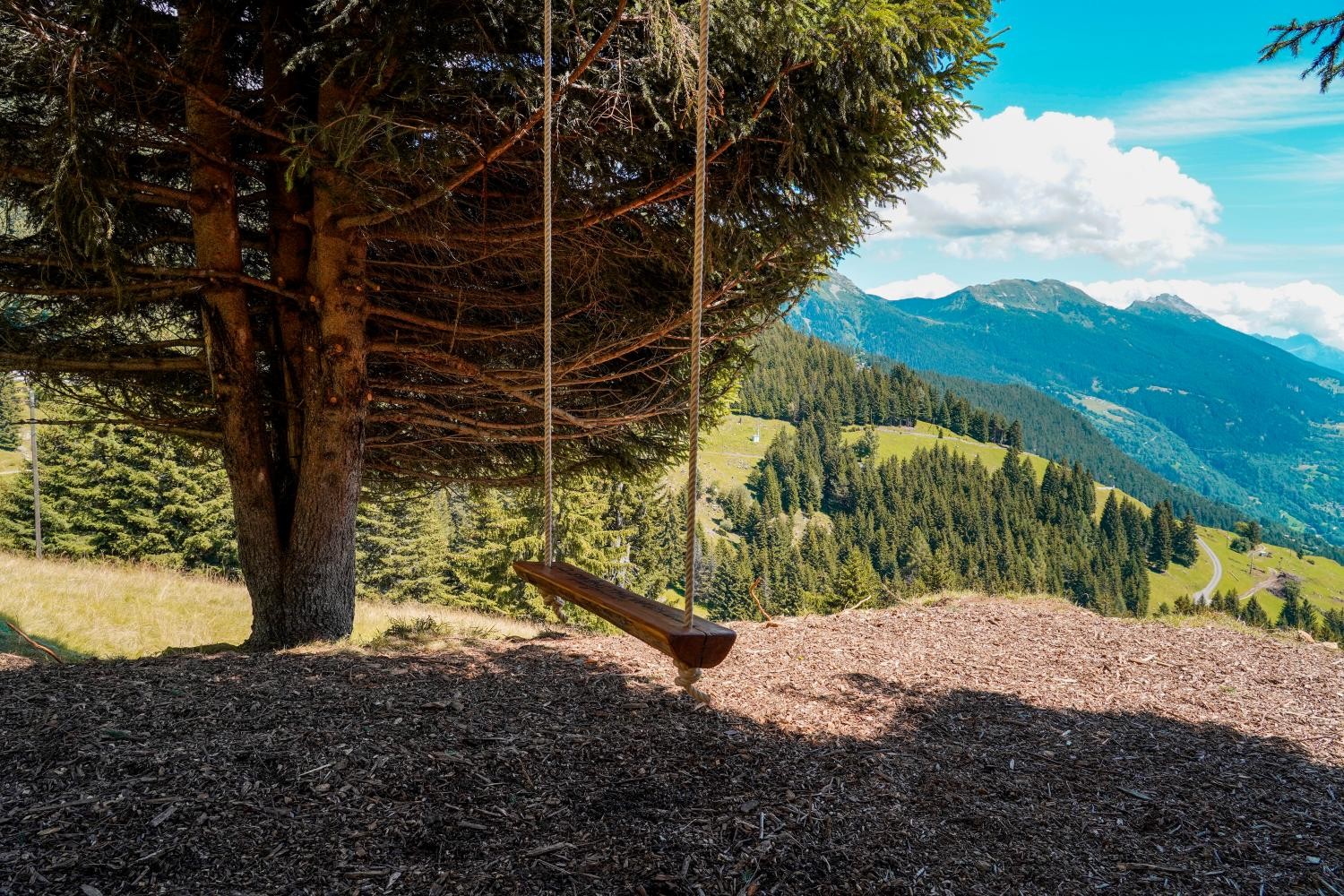 Si dondola anche a Predèlp