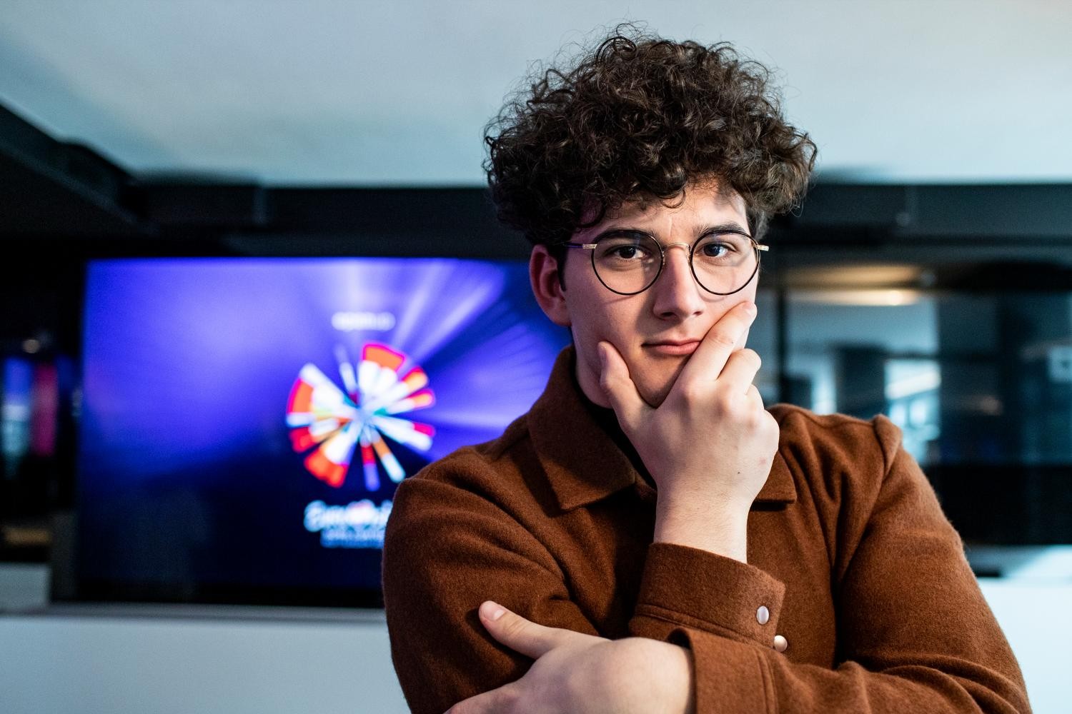 Gjon’s Tears sul palco dell’Eurovision Song Contest